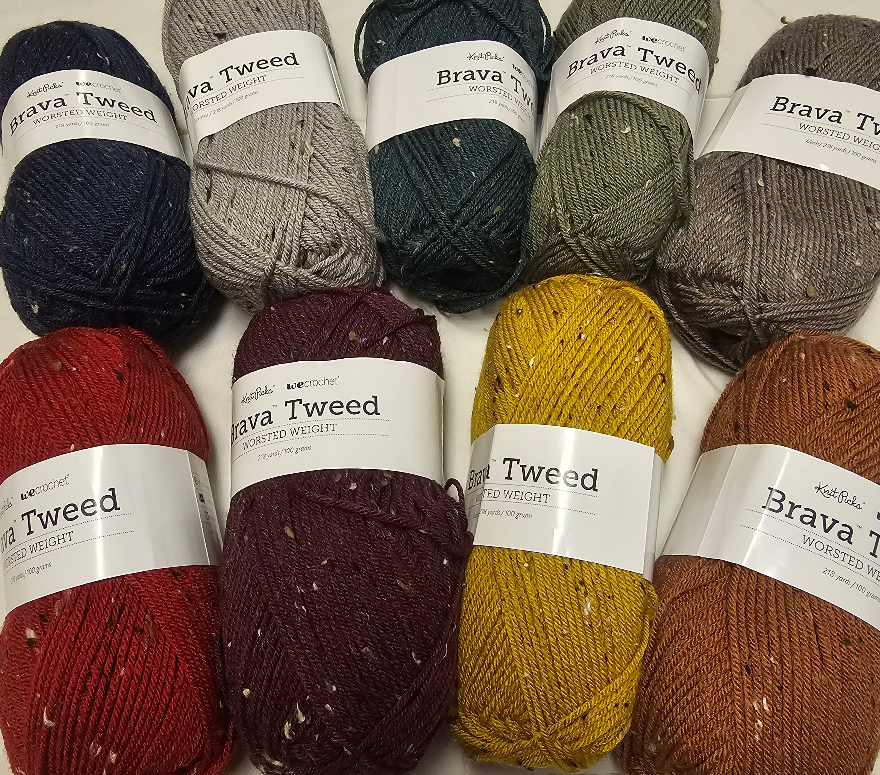 Brava Tweed Worsted. Knit Picks. - Etsy
