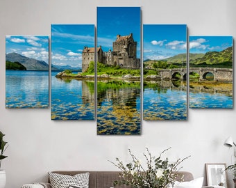 Castle Canvas Wall Art - Etsy
