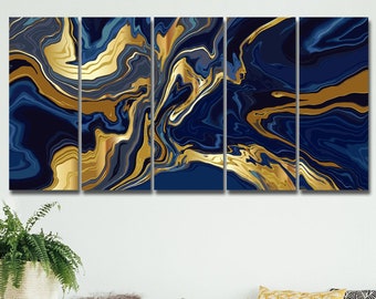 5 Piece Wall Art - Etsy