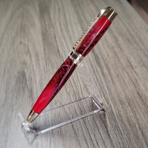 Princess Pen in Gold With Clear Stones - Etsy
