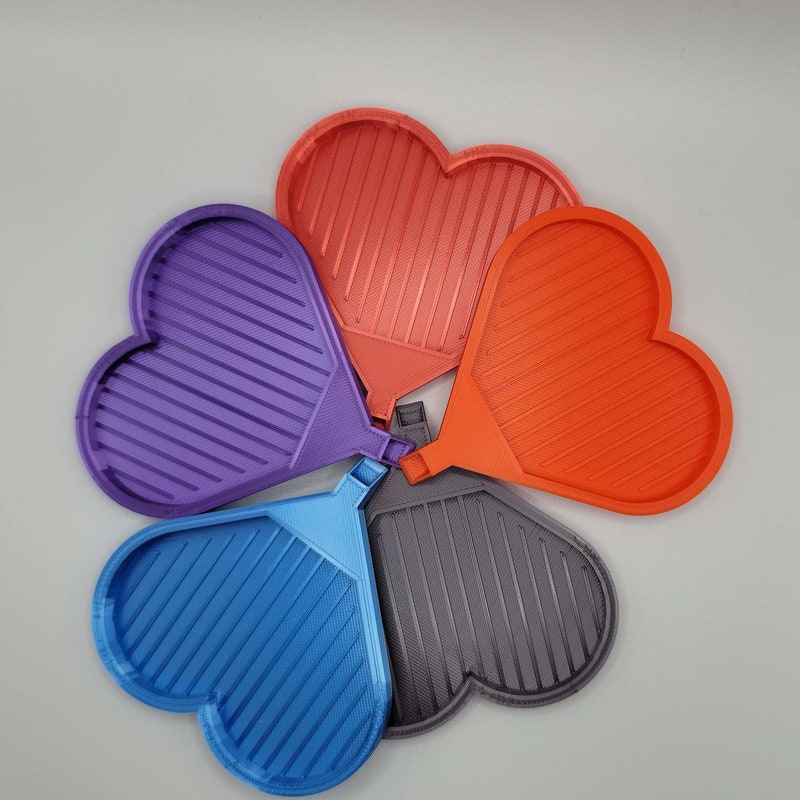 Heart Diamond Tray - Etsy