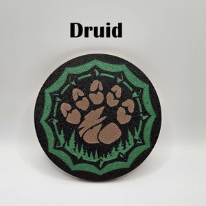 Role-playing Character Class Coasters - EXCLUSIVE! - Etsy