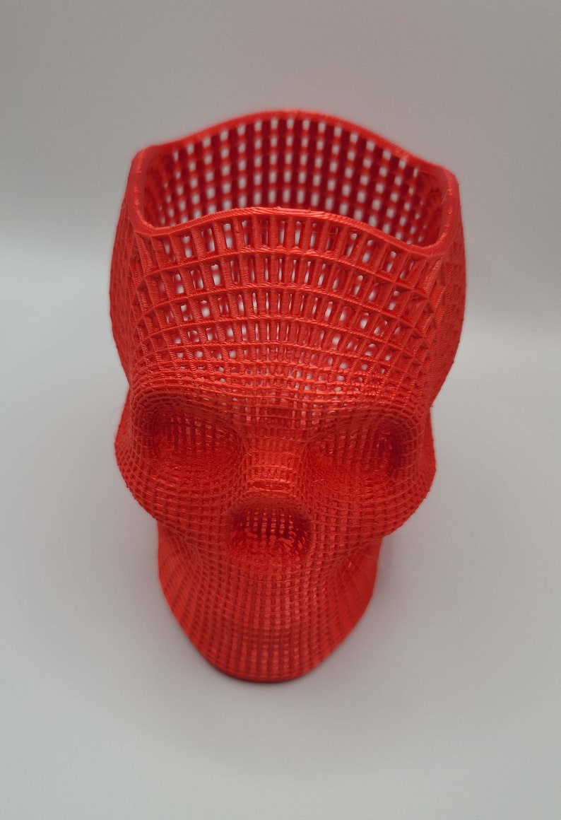 Wireframe Skull Pen/pencil Holder Candy Dish Etc. Multiple - Etsy