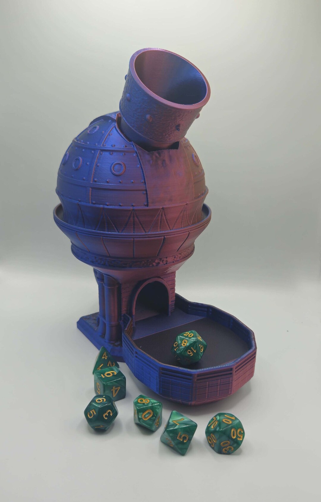 The Dice Randomizer 1 - Steampunk Dice Tower - Etsy