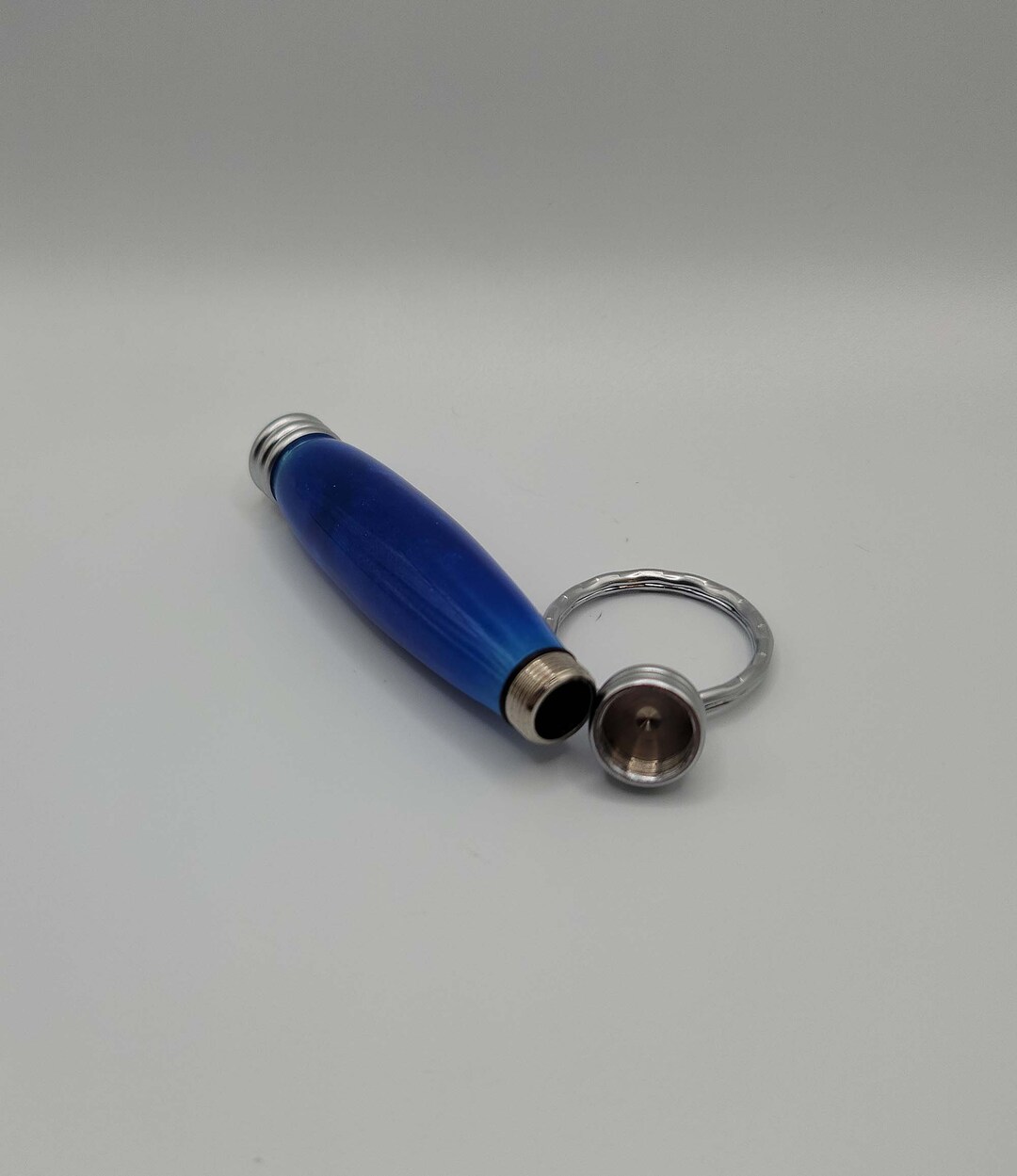 Secret Compartment Key Chain - Satin Finish - Etsy