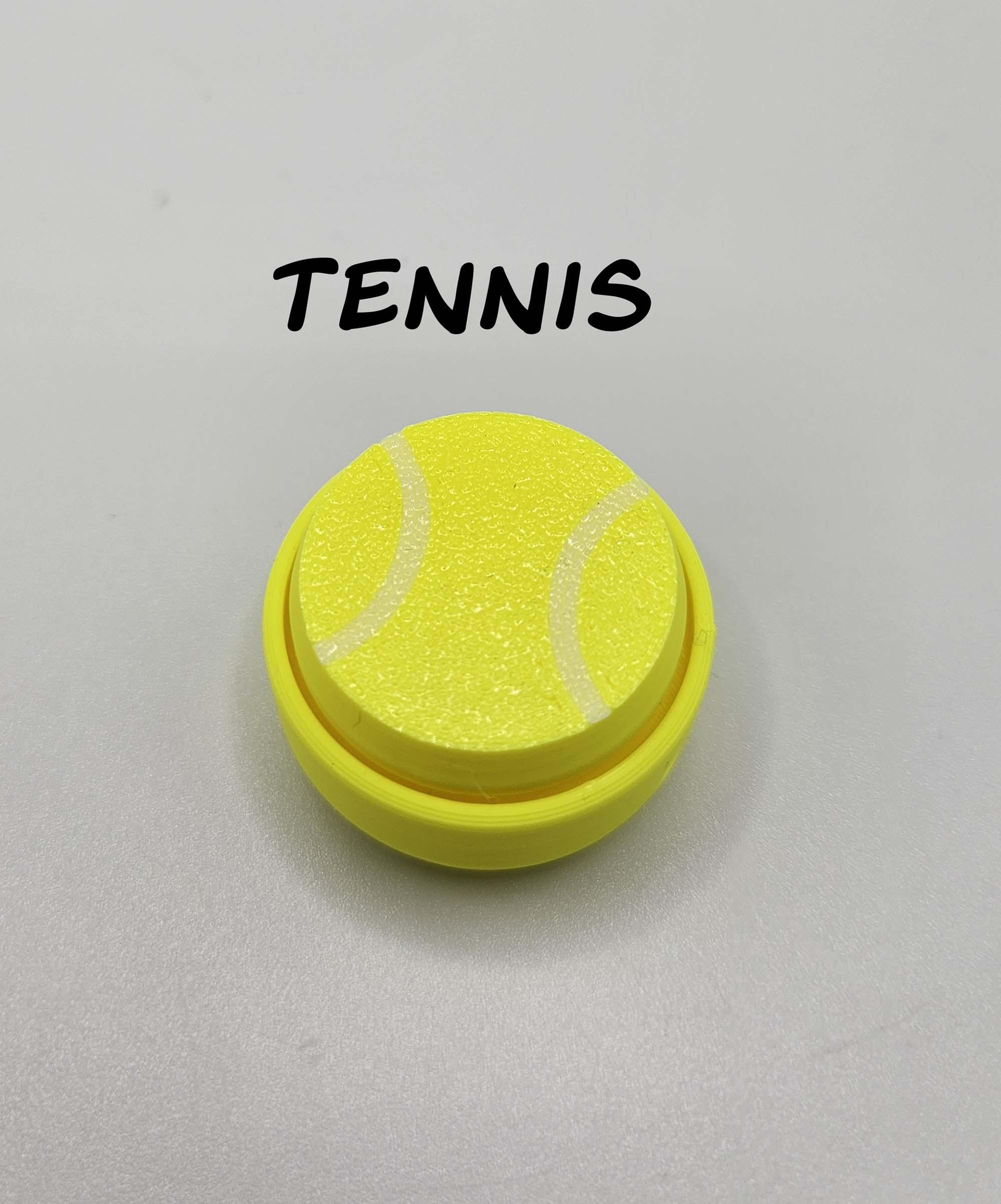 3D Printed Sport Fidget Clickers! Basketball, Baseball, Soccer ...