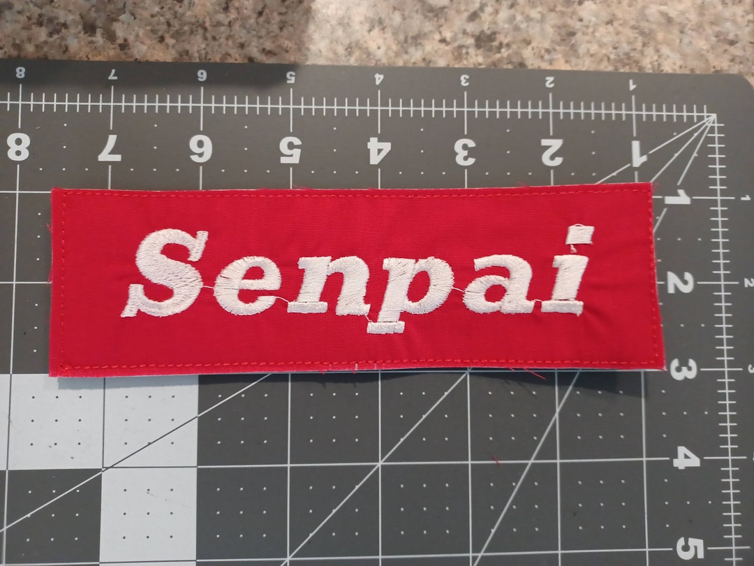 Senpai Patch - Etsy
