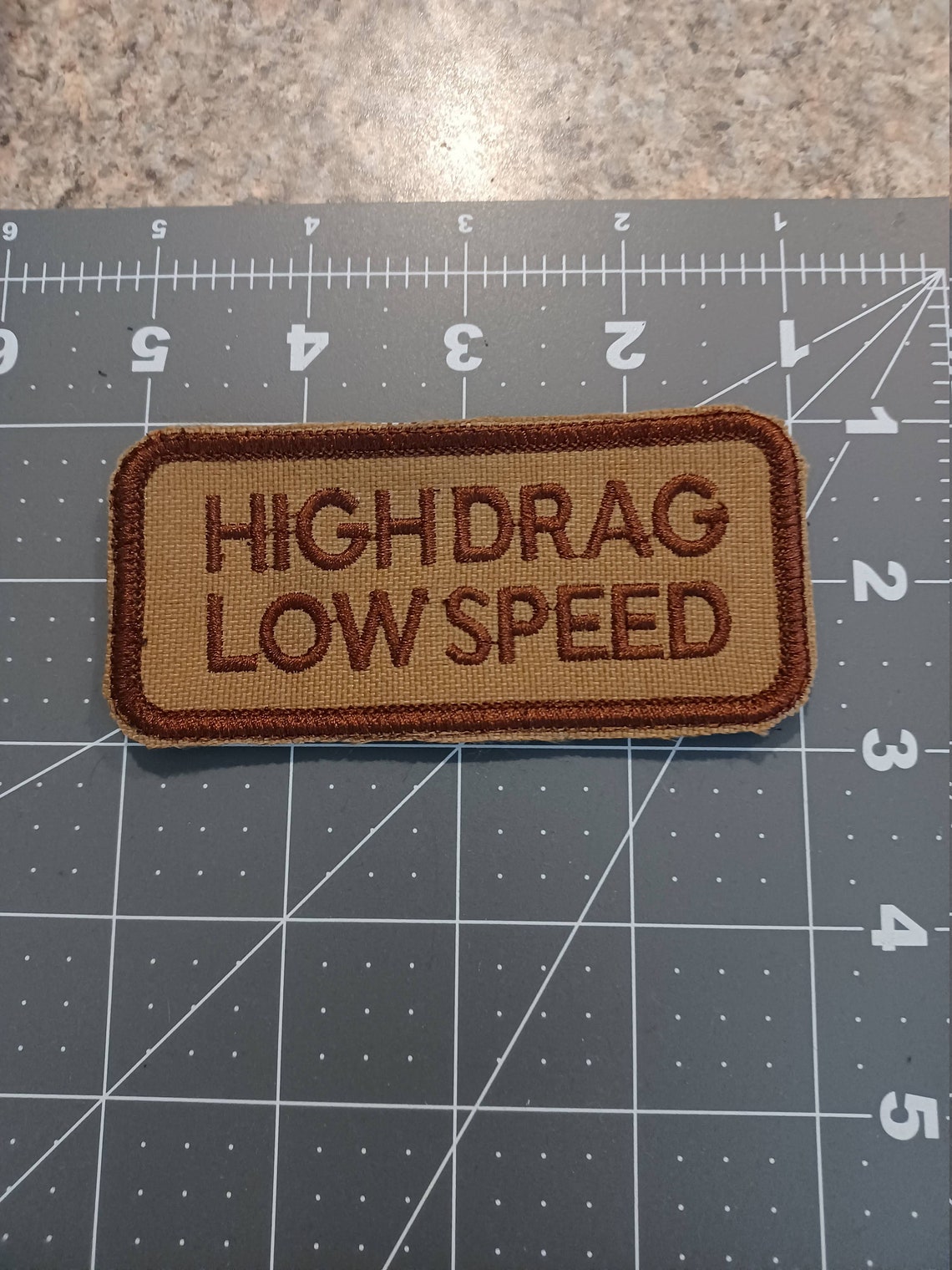 High Drag Low Speed Patch - Etsy