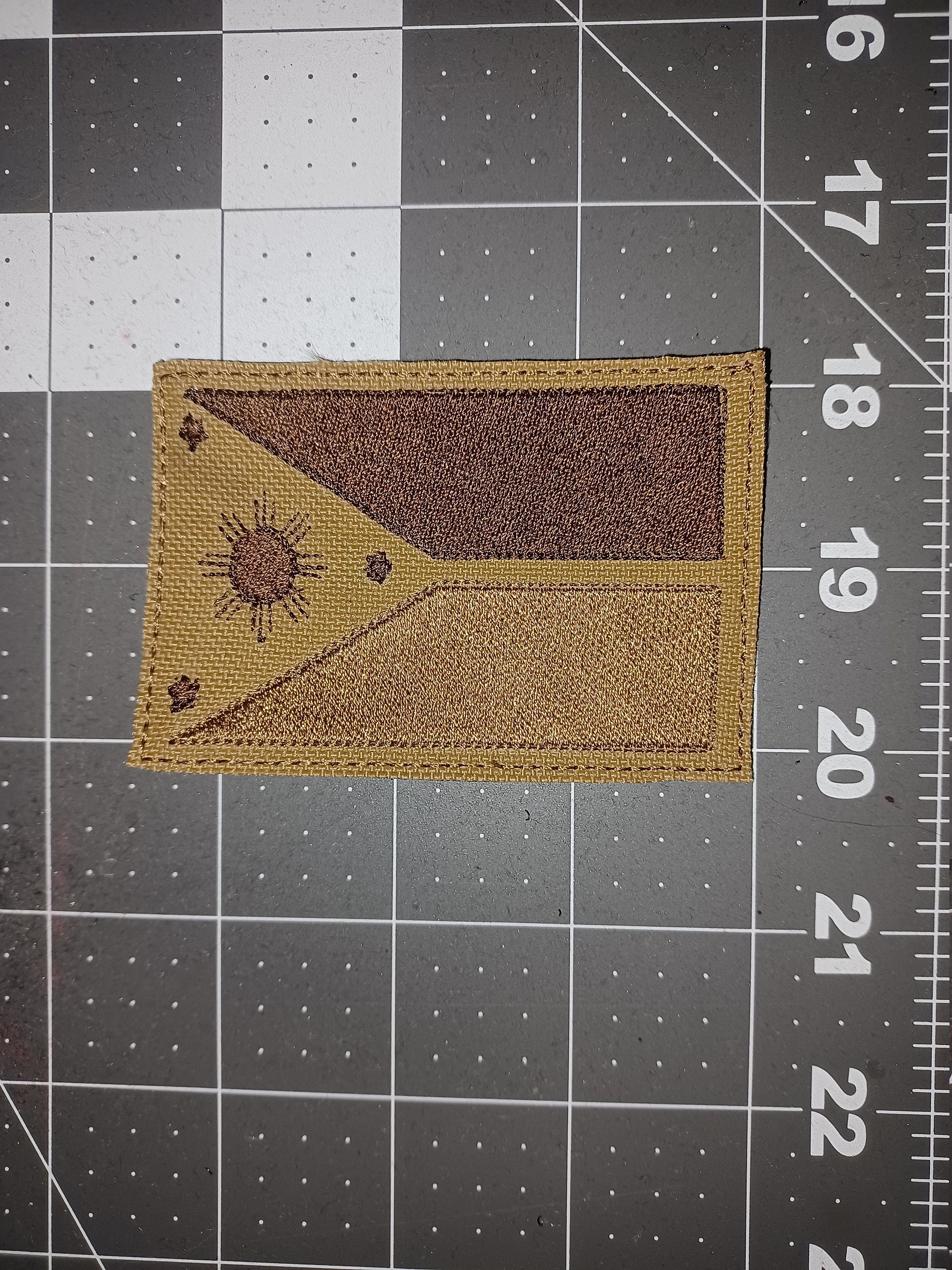 Philippines Flag Patch Subdued - Etsy