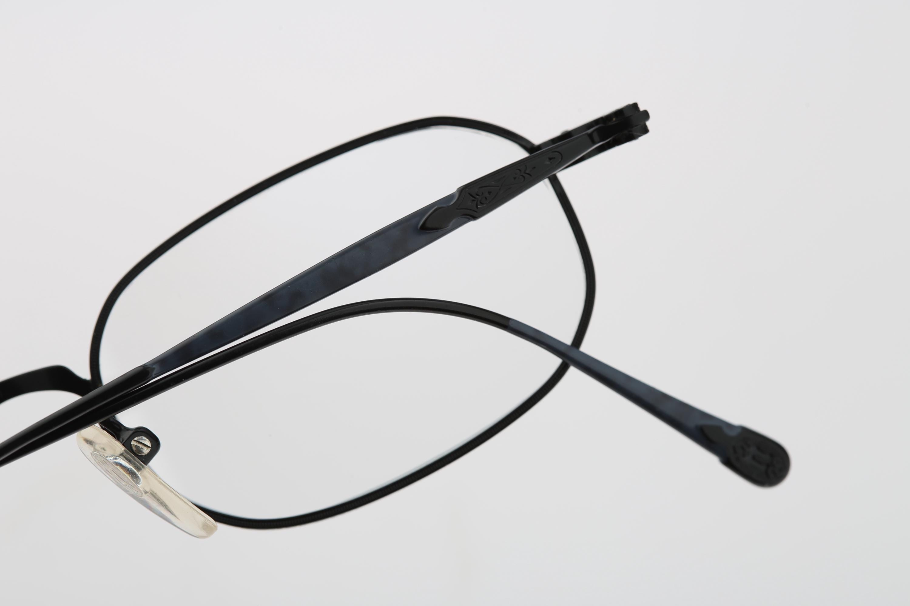 Matsuda 10108 BX, Vintage 90s Black Unique Victorian Small Rectangle ...