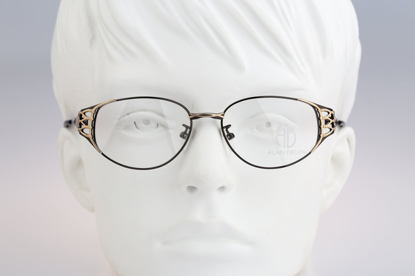 Alain Delon 3331, Vintage 90s Unique Designer Victorian Small Cat Eye ...