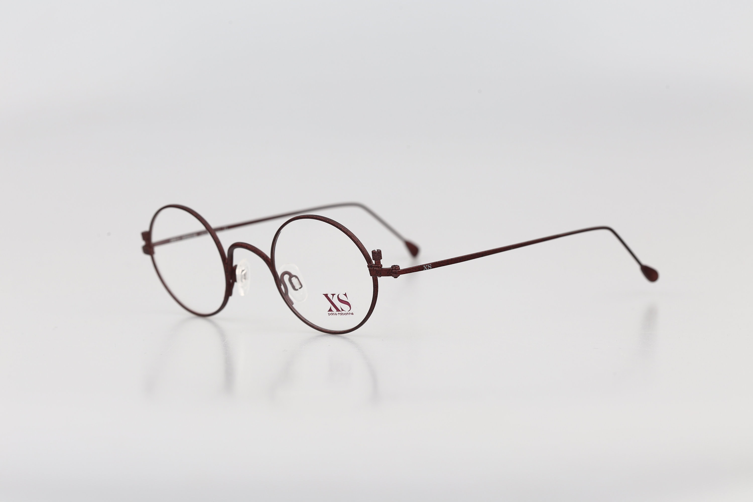 Paco Rabanne XS 701 988, Vintage 90s Small Circle Eyeglasses Frames ...