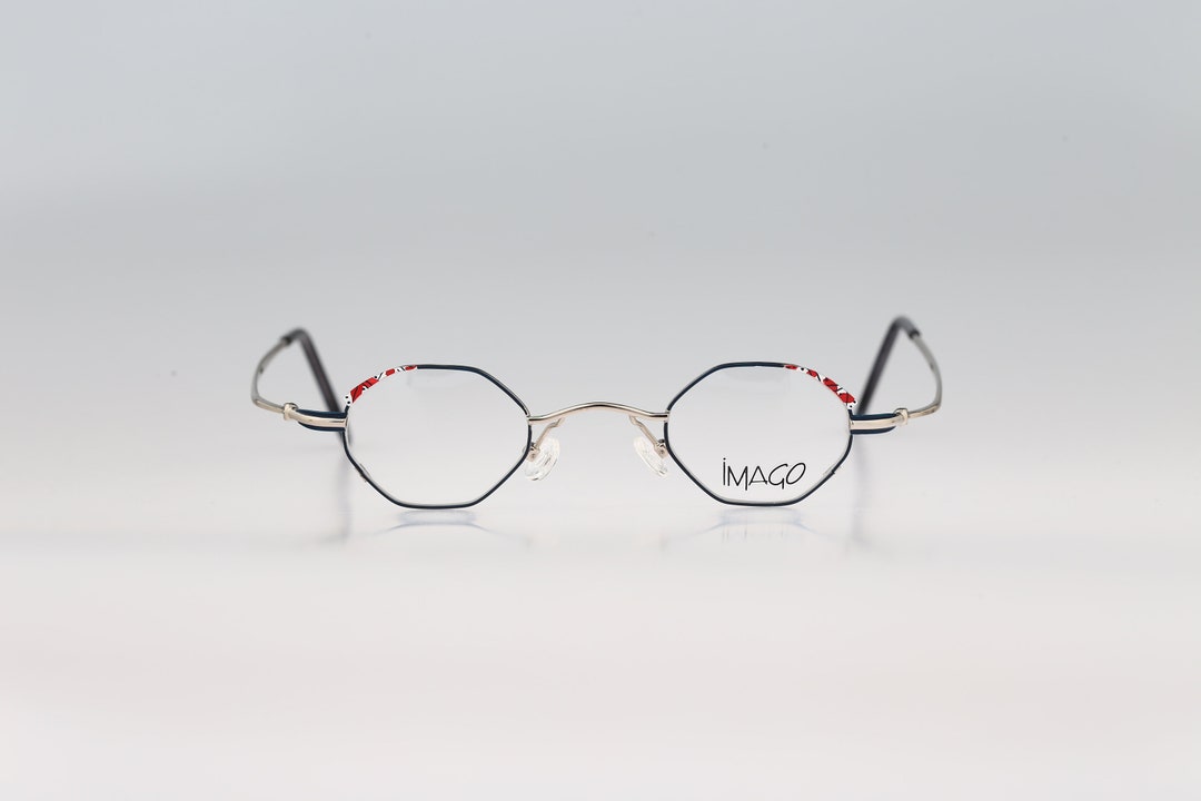 Imago, Vintage 90s Micro Small Hexagon Eyeglasses Frames Mens & Womens ...