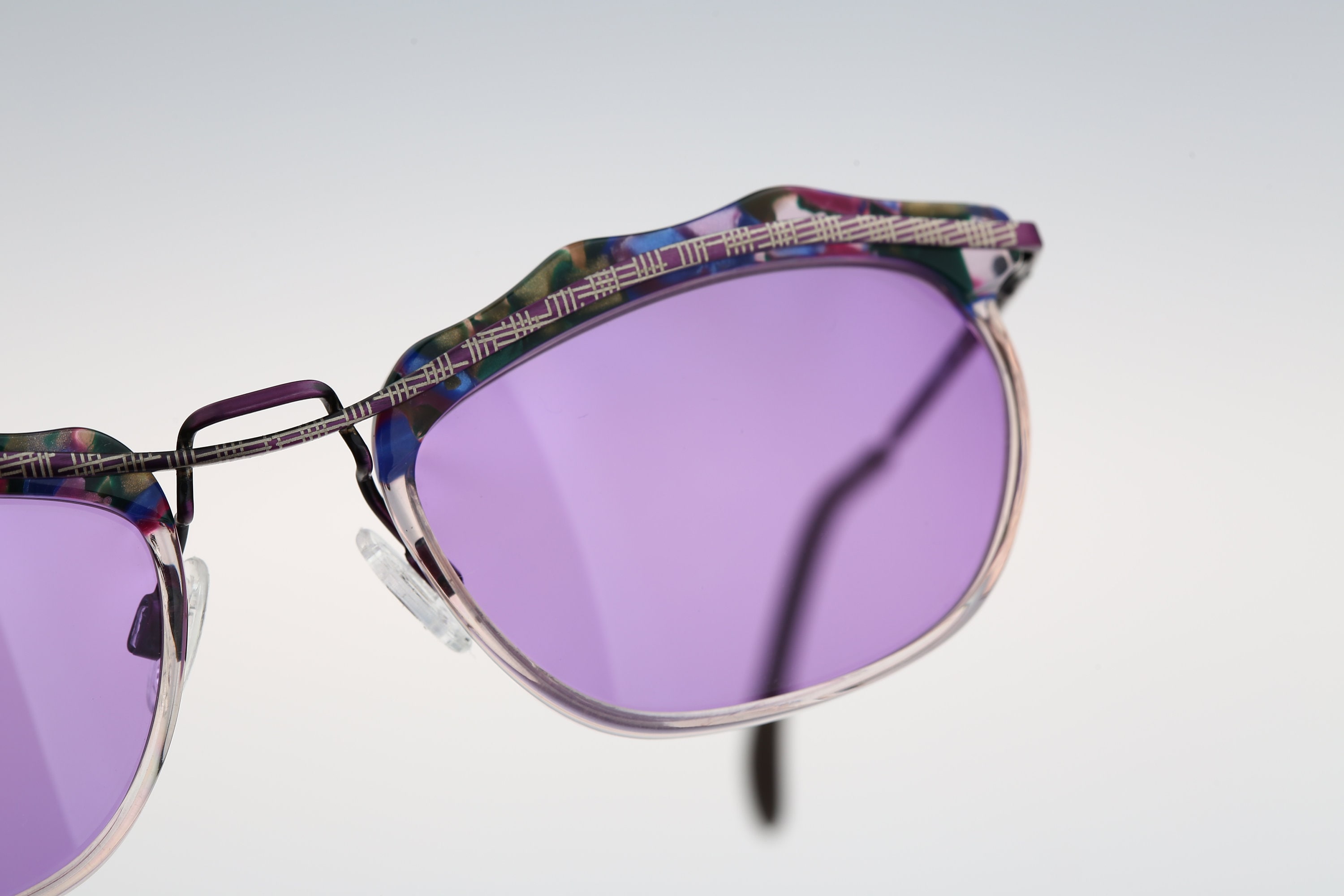 Puma PK 501 766, Vintage 80s Tinted Purple Lenses Unique Colorful ...
