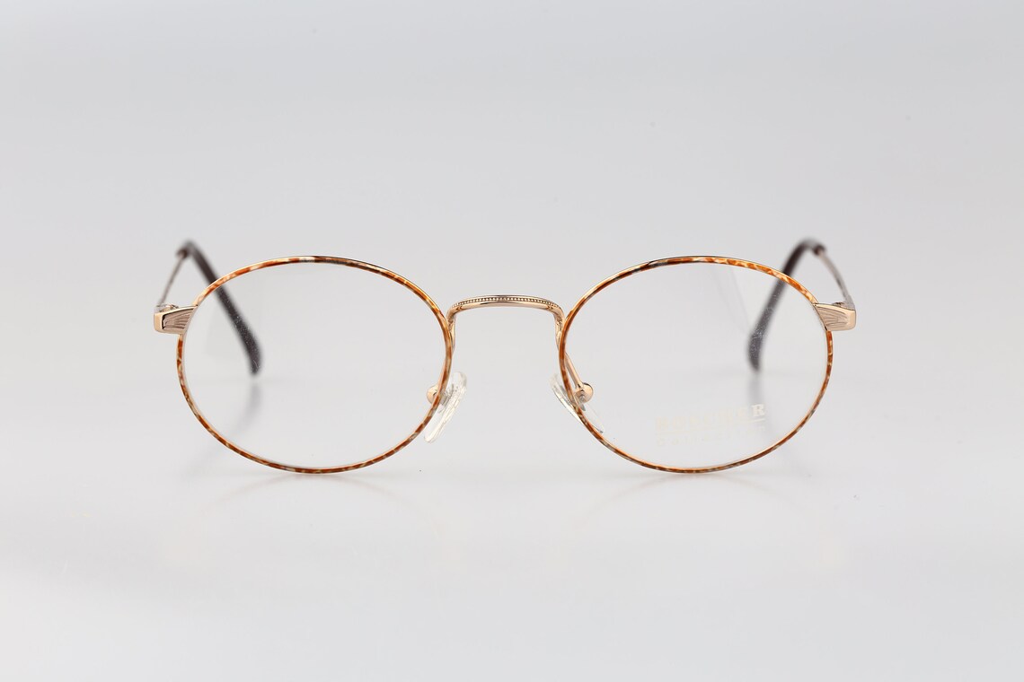 Boscher Collection 655 1 Vintage 90s Unique Gold and Tortoise - Etsy