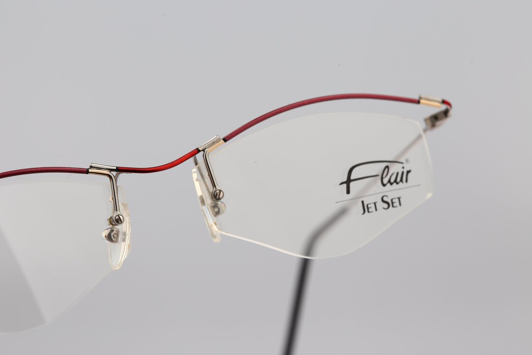 Flair Jet Set 686 675 Vintage 90s Lightweight Gold & Red Semi - Etsy