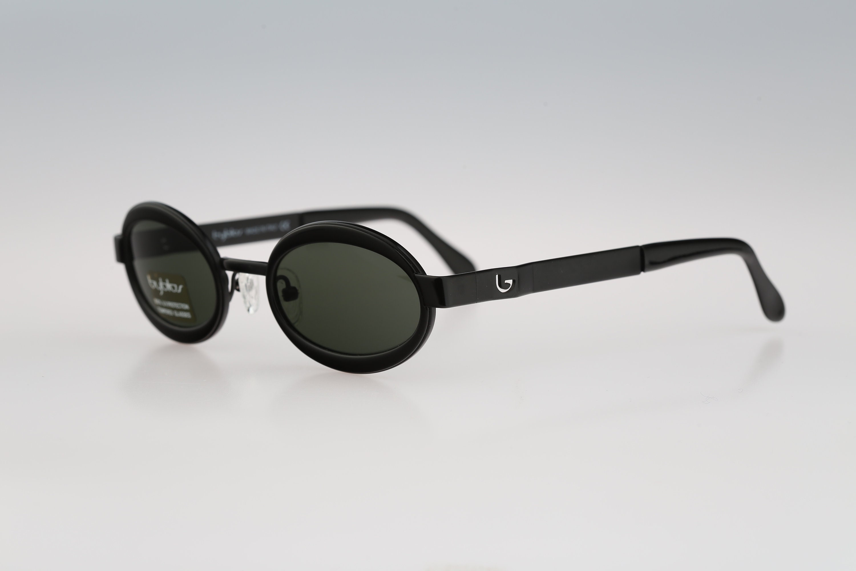 Byblos 657 S 3249 Vintage 90s Unique Double Rim Black Small - Etsy