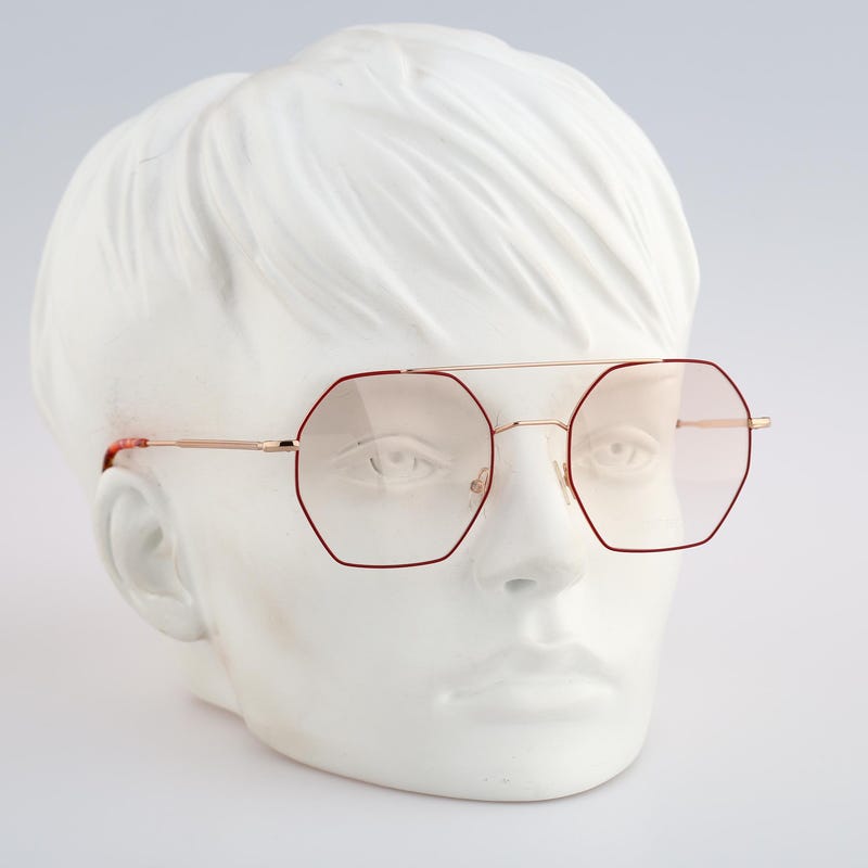 Hexagon Aviator Glasses - Etsy