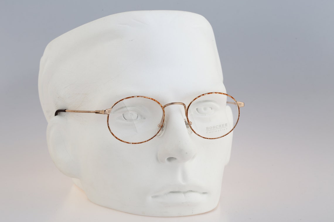 Boscher Collection 655 1 Vintage 90s Unique Gold and Tortoise - Etsy