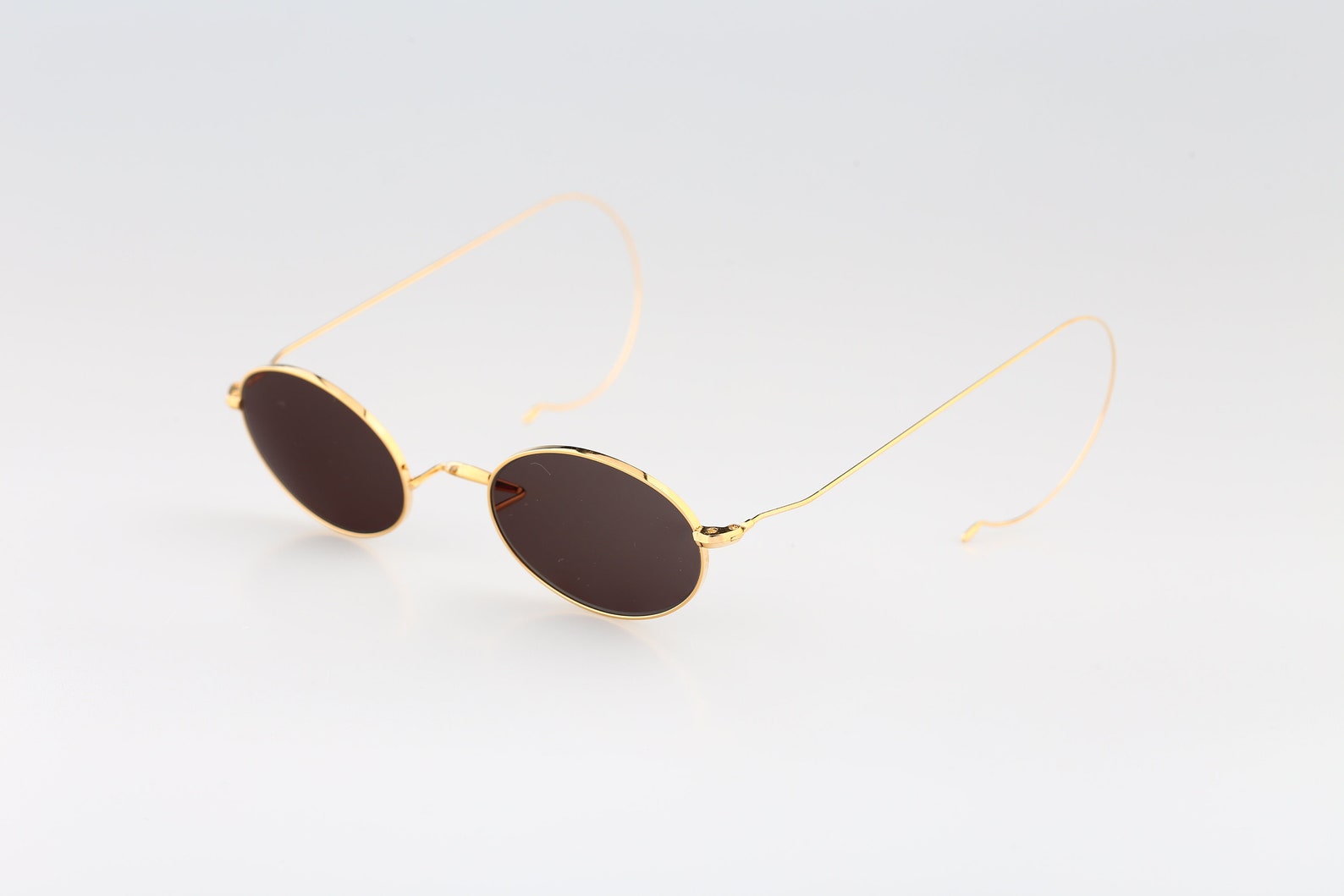 Alain Delon 3524 Vintage 90s Victorian Cable Temples Gold - Etsy
