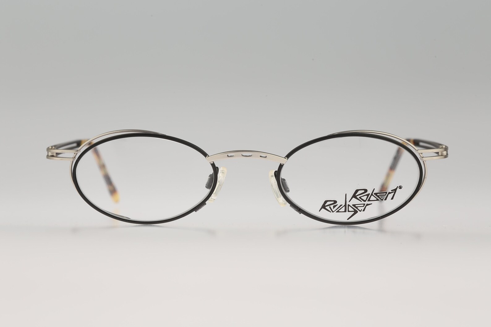 Robert Rudger 1840 148 22 Vintage 90s Black and Silver - Etsy