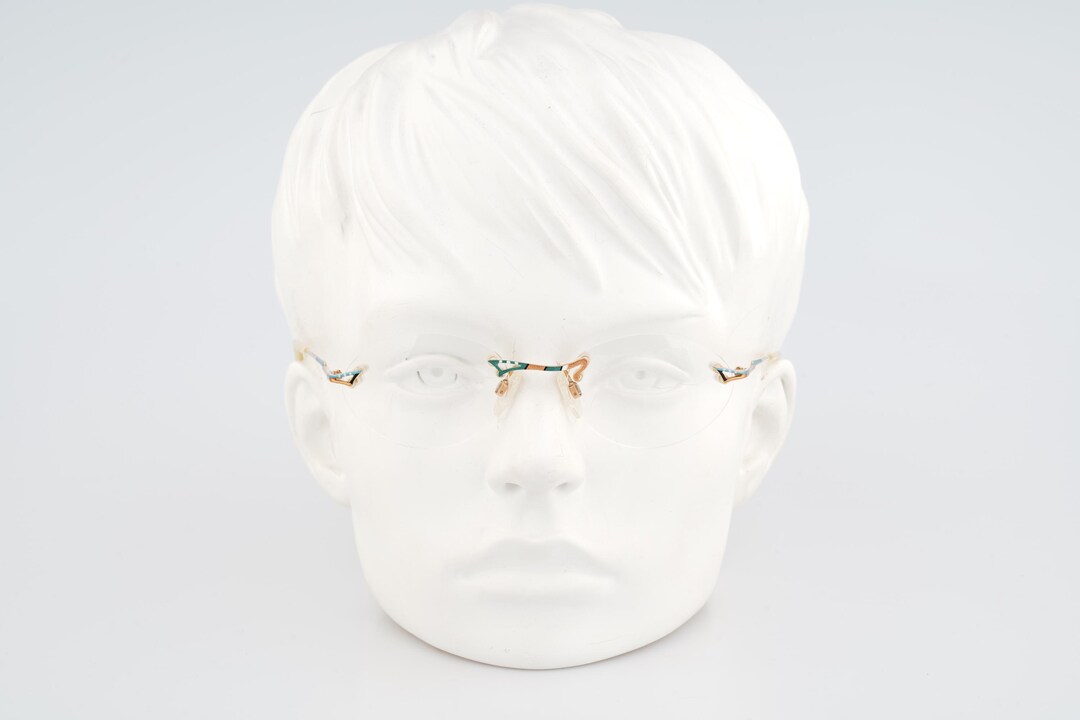 Zeitlos ZL B4 02, Vintage 90s Crazy Gold and Colorful Small Oval ...