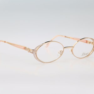 Diva 5123 83, Vintage 90s Victorian Gold Oval Eyeglasses Frames Womens ...