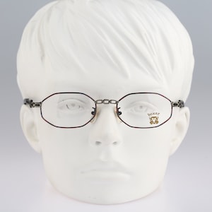 Boxer V 01 3946, Vintage 90s Antique Silver and Colorful Small Hexagon ...