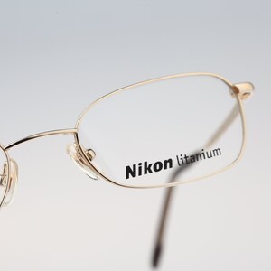 Nikon Litanium DT4900 0456 Titanium, Vintage 90s Ultra Light Gold Small ...