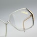 Silhouette M 1199 C 1276, Vintage 80s Black and Gold Clear Large ...