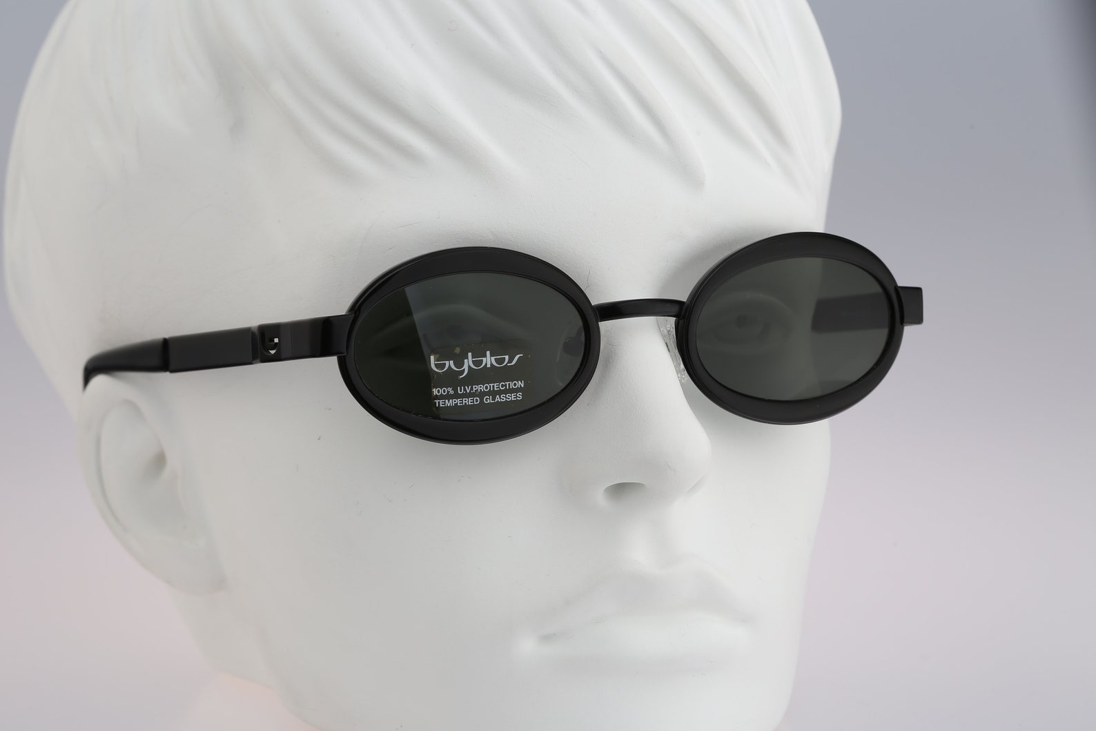 Byblos 657 S 3249 Vintage 90s Unique Double Rim Black Small - Etsy