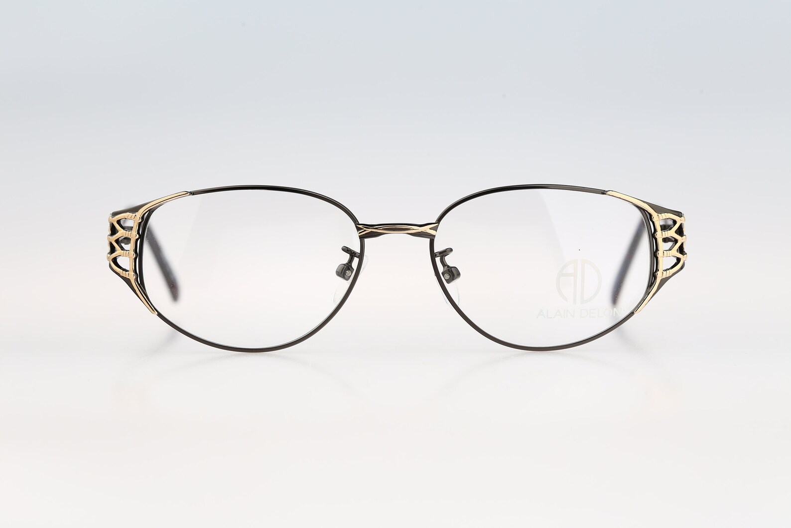 Alain Delon 3331, Vintage 90s Unique Designer Victorian Small Cat Eye ...