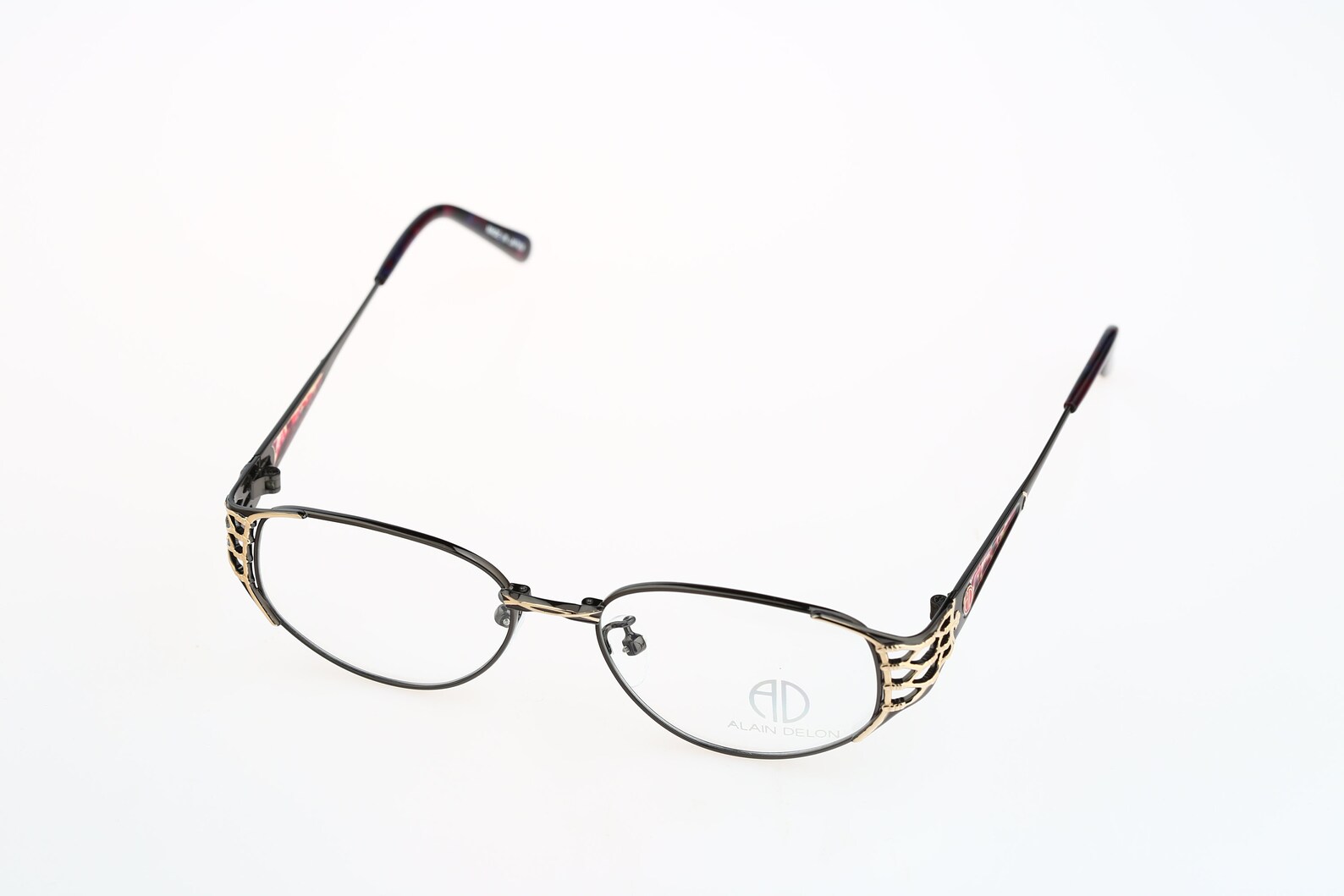 Alain Delon 3331, Vintage 90s Unique Designer Victorian Small Cat Eye ...