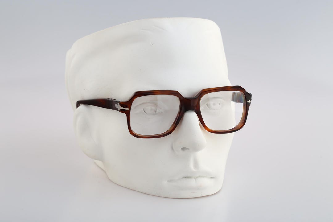 Persol Ratti 69157 94, Vintage 80s Unique Tortoise Square Glasses ...