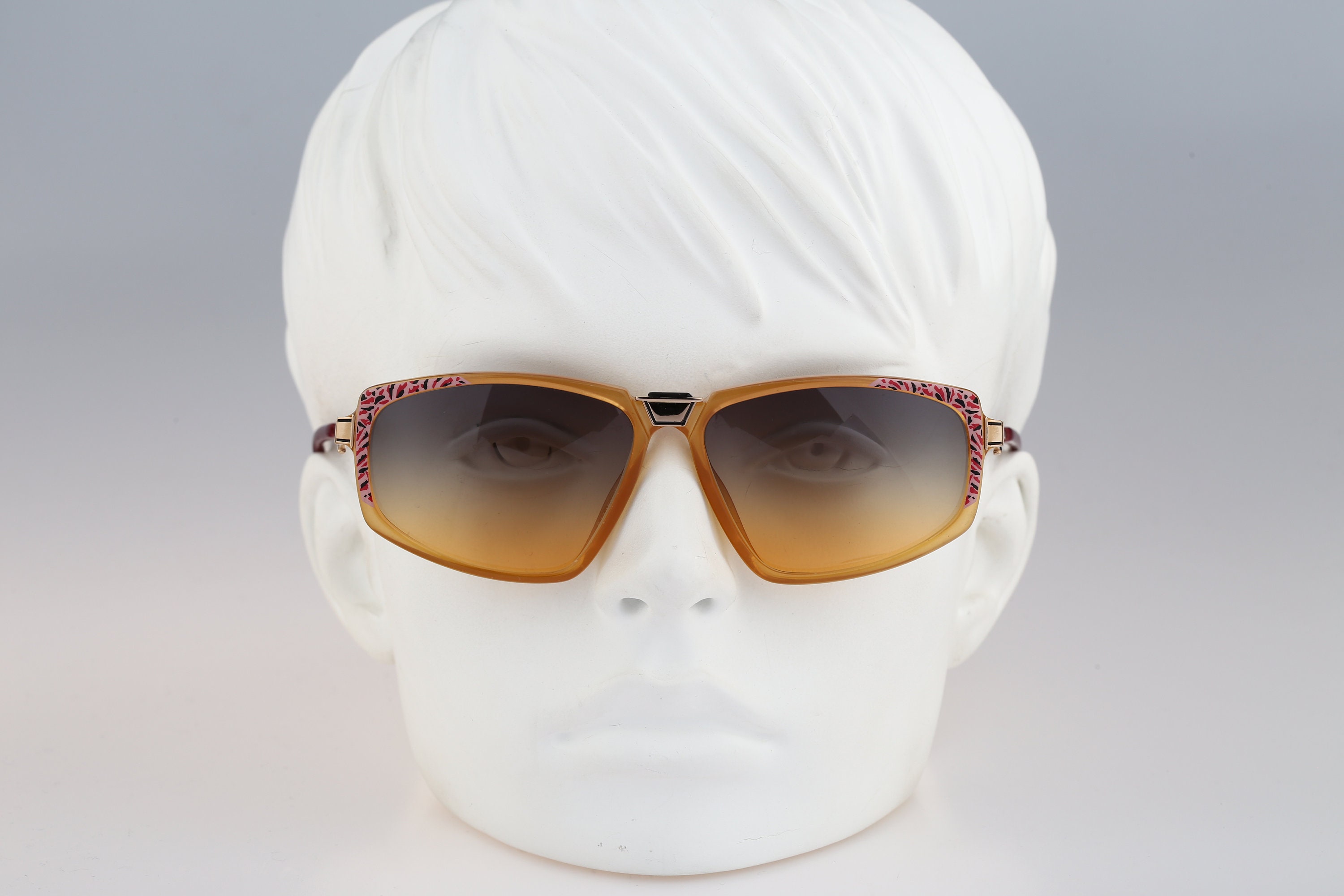 Zeiss 3239 8200, Vintage 80s Unique Double Gradient Lenses Rectangle ...