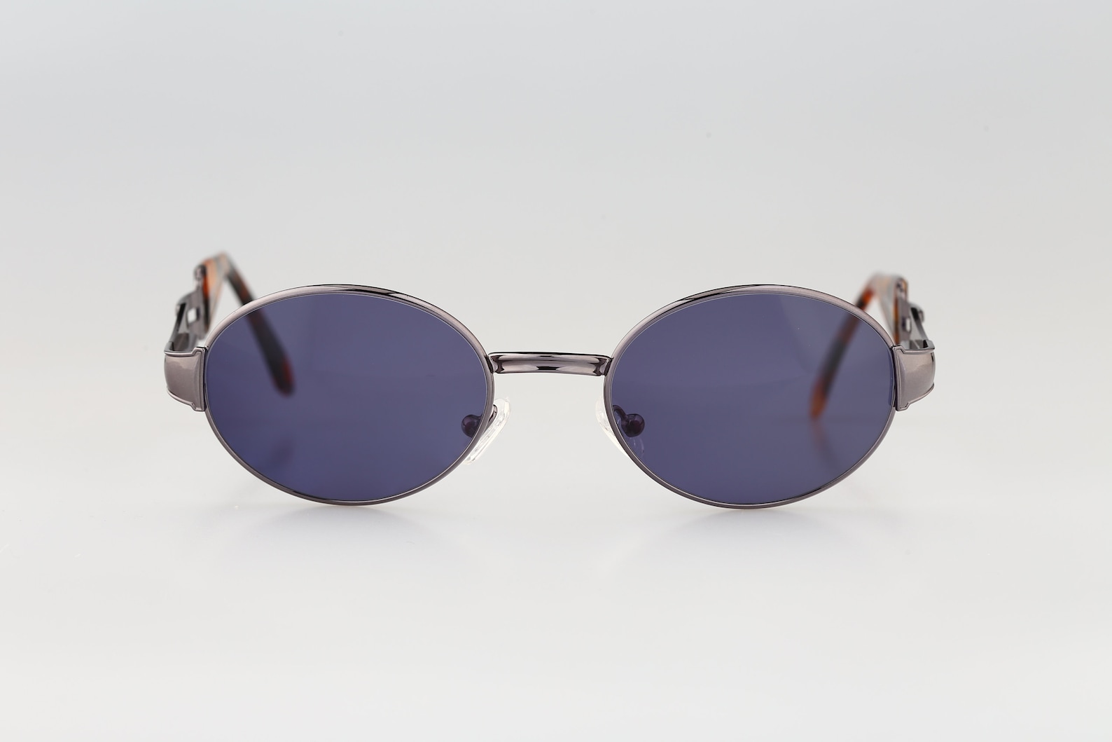 Van Gogh VG 80 3050 Vintage 90s Gray and Tortoise Oval | Etsy