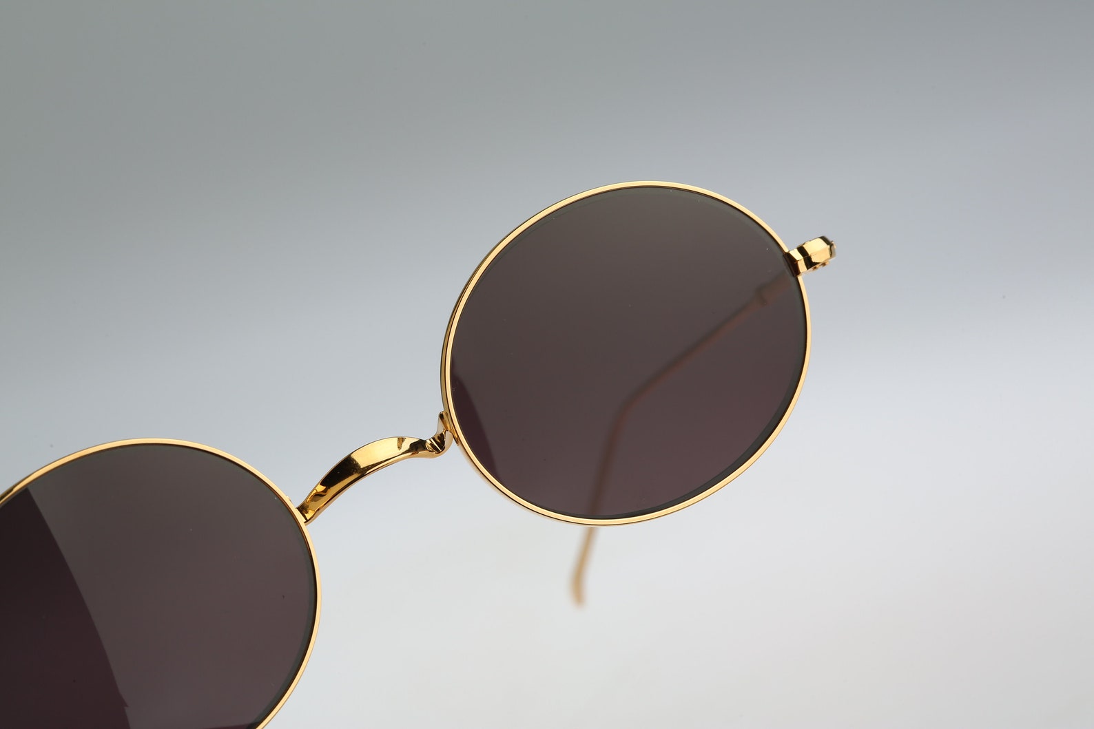 Alain Delon 3209 Vintage 90s Small Gold Oval Sunglasses Mens - Etsy