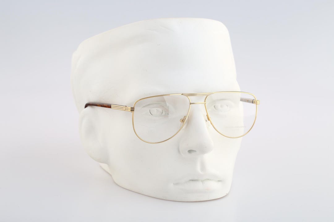 Paco Rabanne PR 851 GP 022, Vintage 90s Gold Drop Aviator Glasses ...