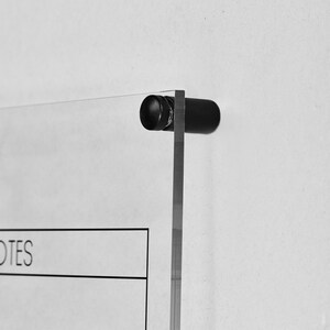 Dry Erase Weekly Vertical Wall Calendar, Custom Clear Large Acrylic ...