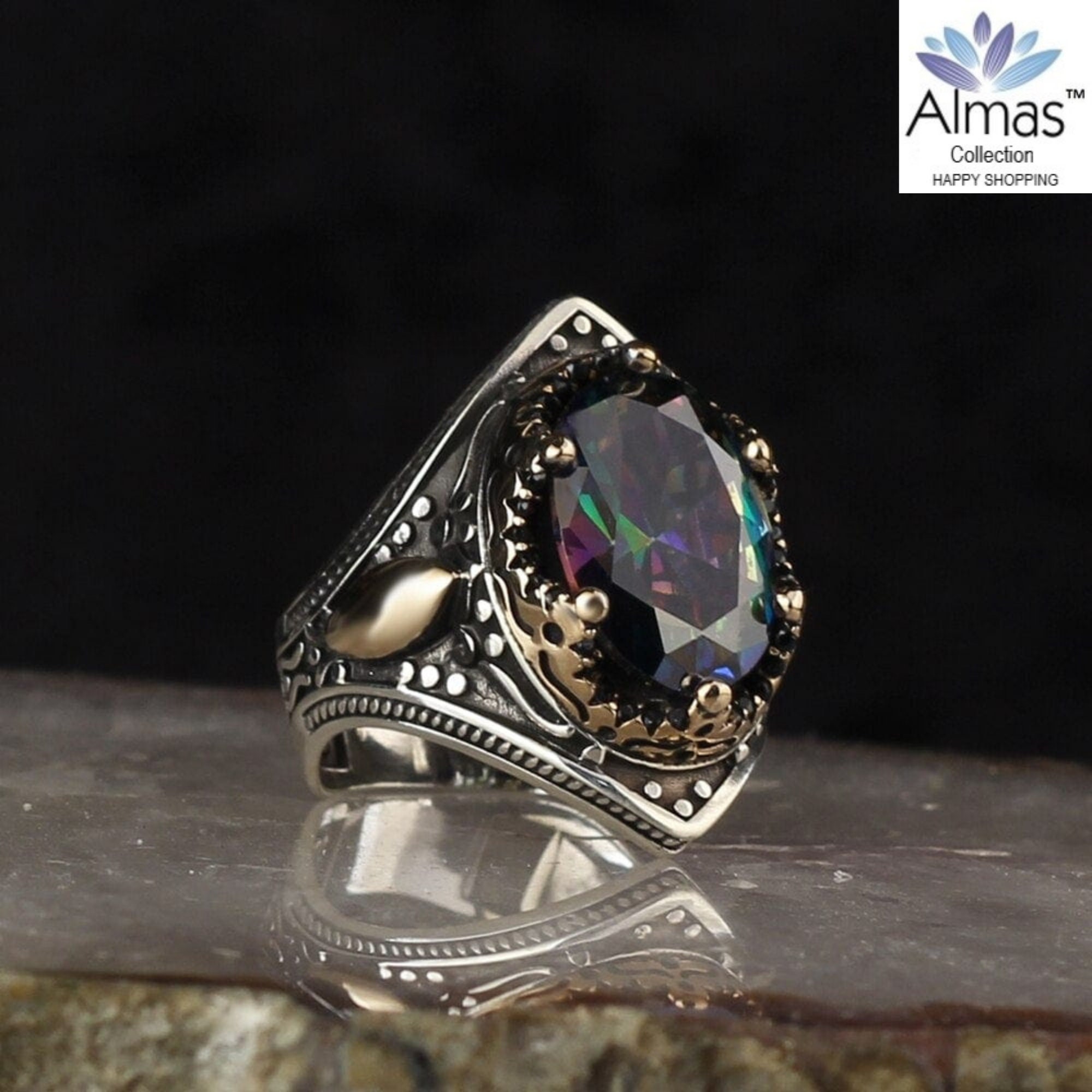 Alexandrite Ring For Men