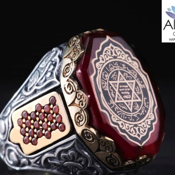 Seal of Solomon Ring - Etsy