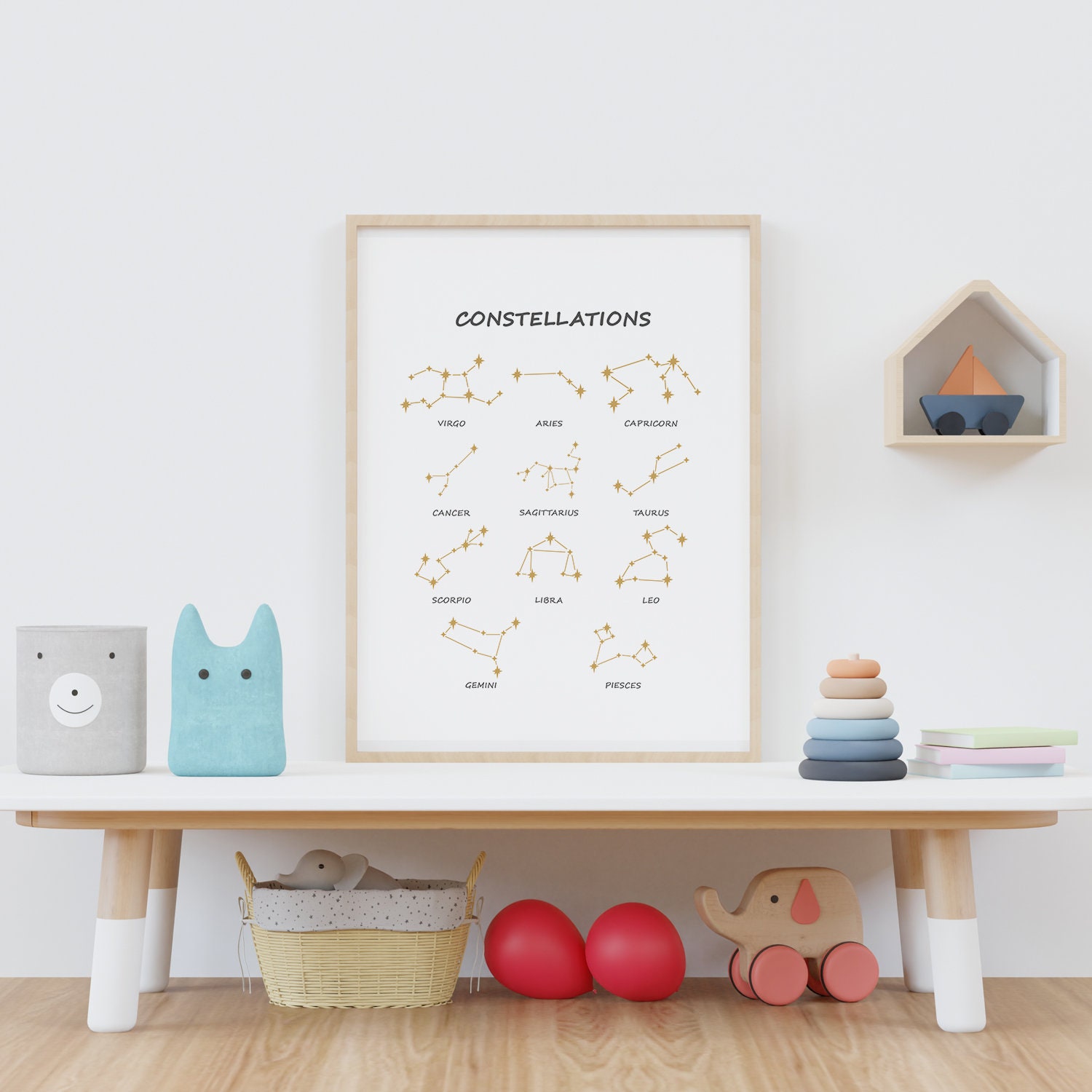 Constellations Chart, Constellations, Constellations Print, Education ...