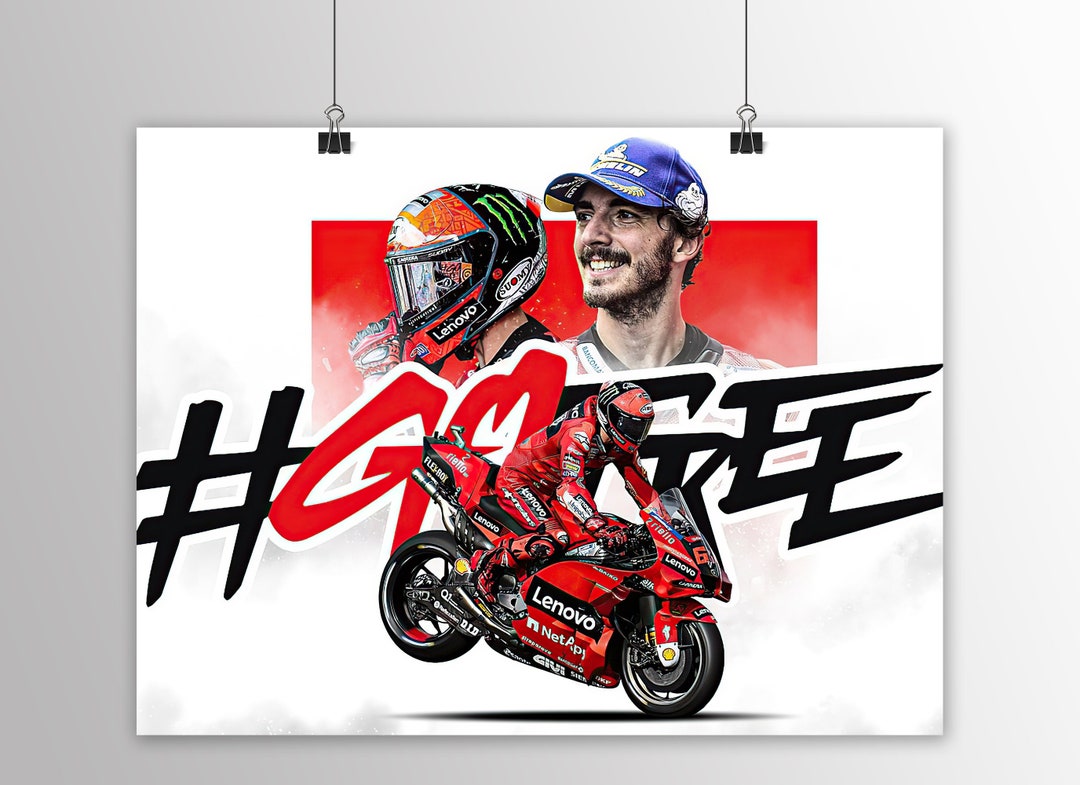 Poster / Poster - Francesco Bagnaia Motogp #gofree - Etsy