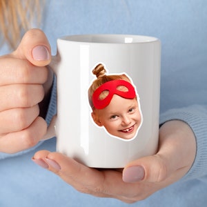 Custom Face Stickers - Sticker Sheet | 14 High Quality - Picture Decals ...