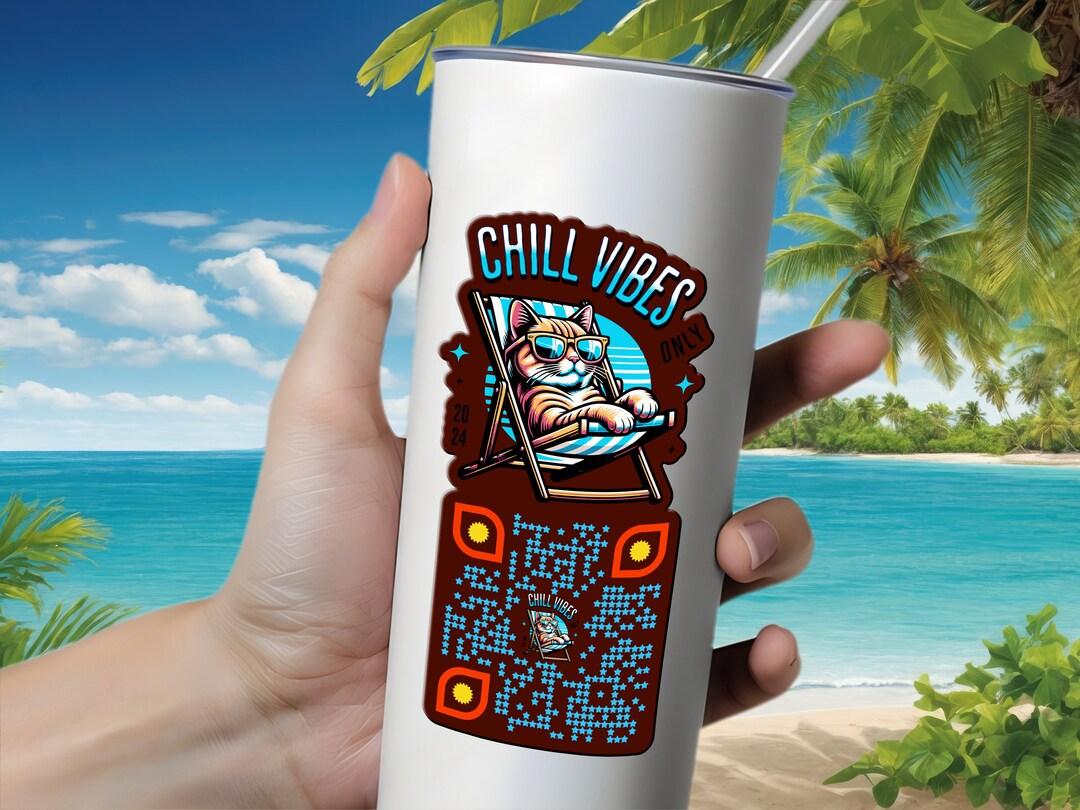 Your QR Code Logo Decal - Die Cut Sticker With Logo - Make Your Own QR ...