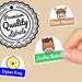 Cute Custom Name - 32 X Premium Label | Farm Animals Mix | Perfect Kids ...