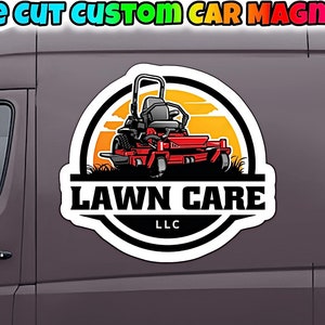 Custom Car Magnet Sign | Personalized Logo for Your Car Van Truck ...