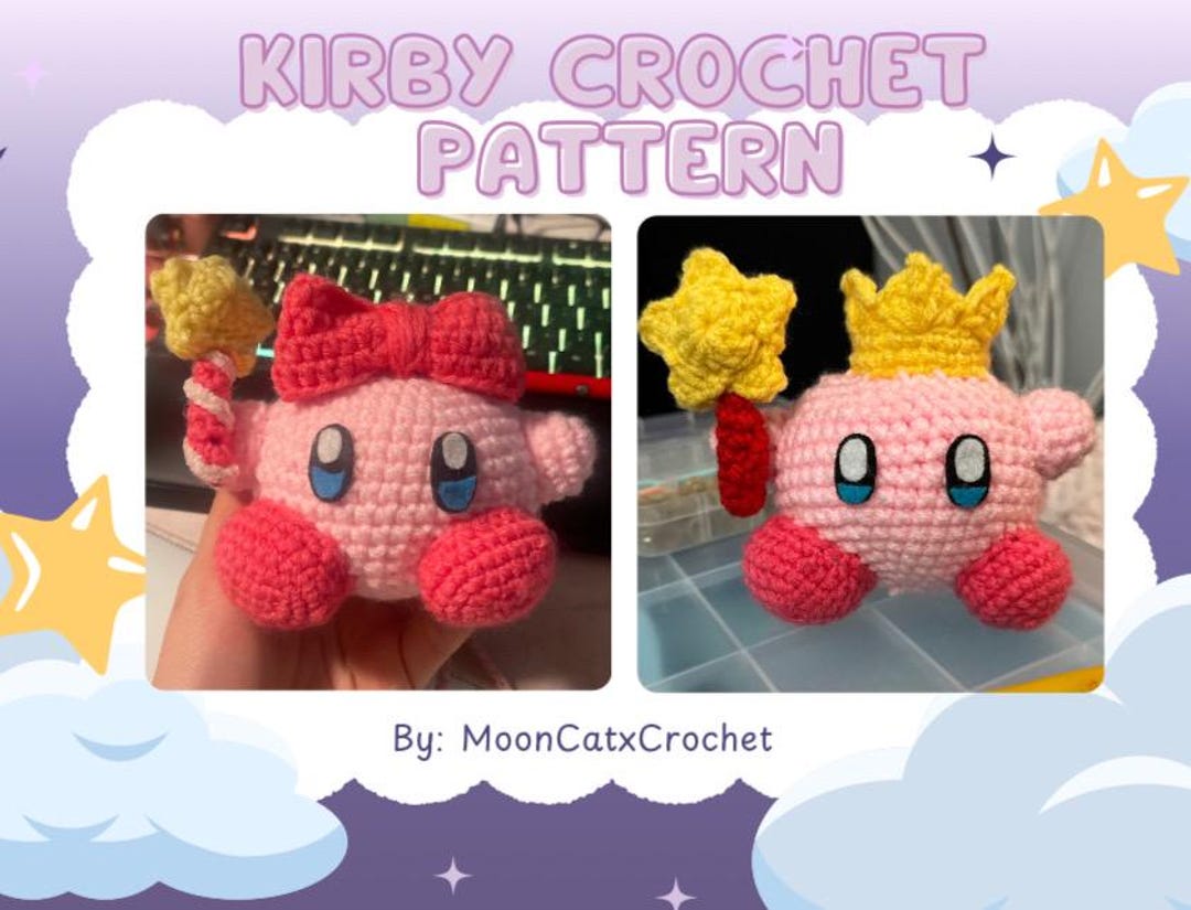 Crochet Kirby Car Hanger Pattern - Etsy