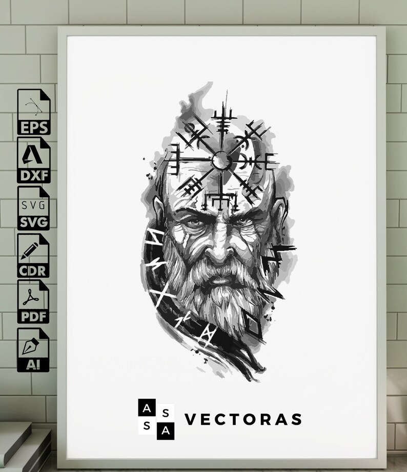 Odin's Png Odin Svg Odin Clipart Odin Illustration Odin - Etsy New Zealand