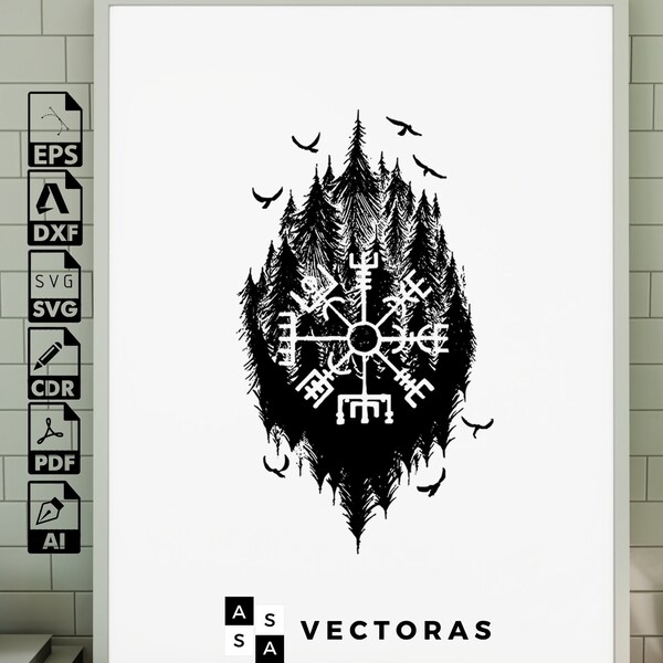 Norse Tree of Life Viking Rune Png - Etsy